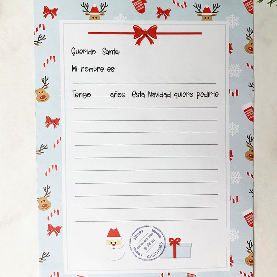 Carta a Santa – El Trineo Rojo